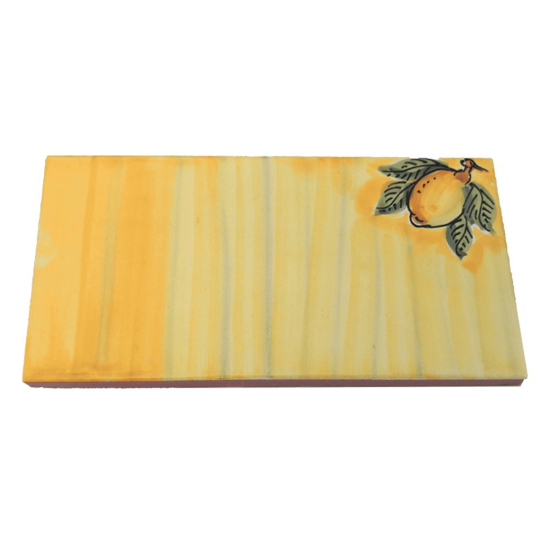 Yellow placeholder tile – Vietri With Love